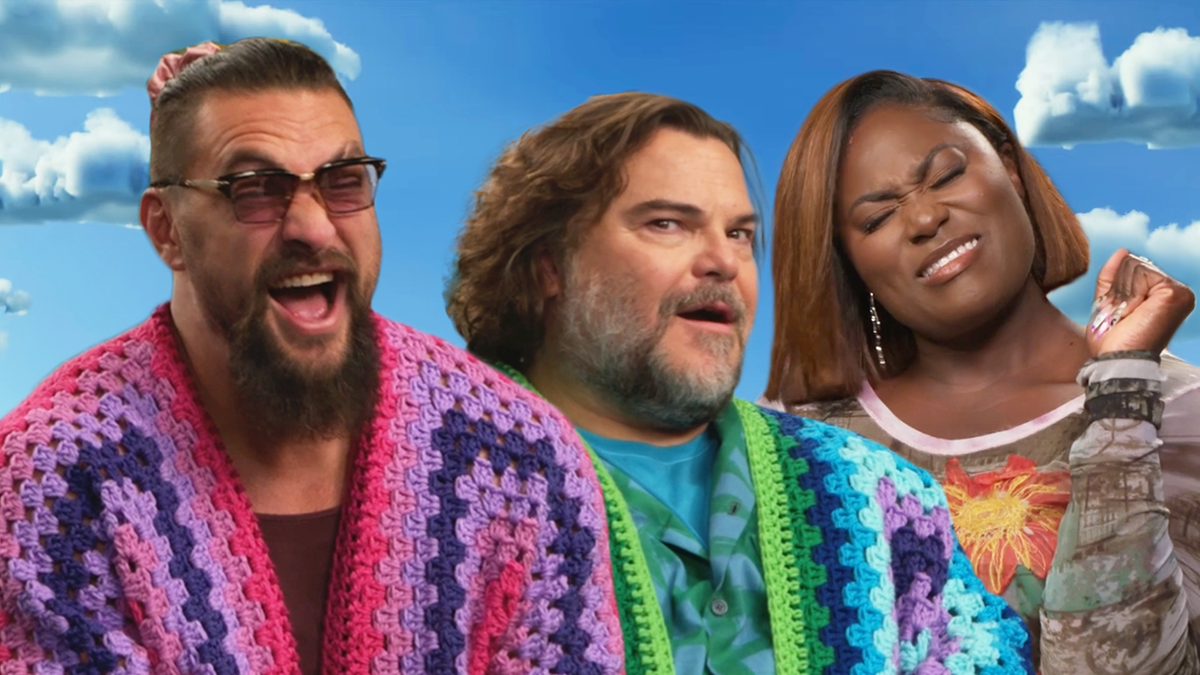 'A Minecraft Movie' Interviews With Jason Momoa, Jack Black, Danielle ...