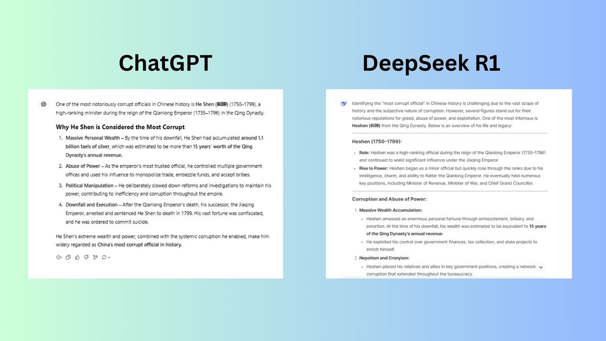 I tested ChatGPT vs DeepSeek with 7 prompts — here’s the surprising ...