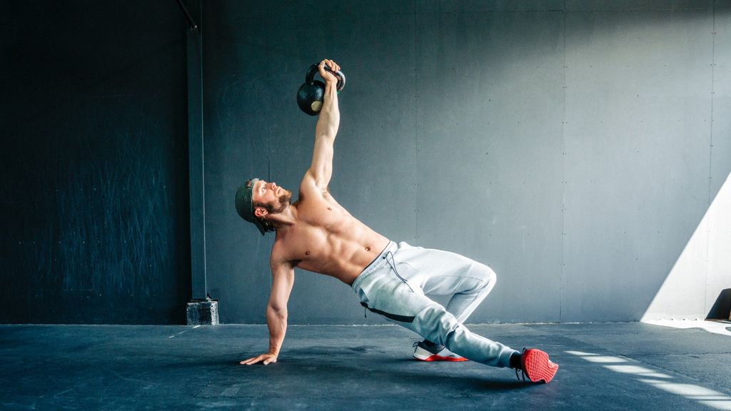 I did 70 Turkish get-ups every day for 1 week to strengthen my core ...