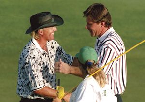 US Masters Top 10 moments - Seve Ballesteros and Greg Norman | Golf Monthly