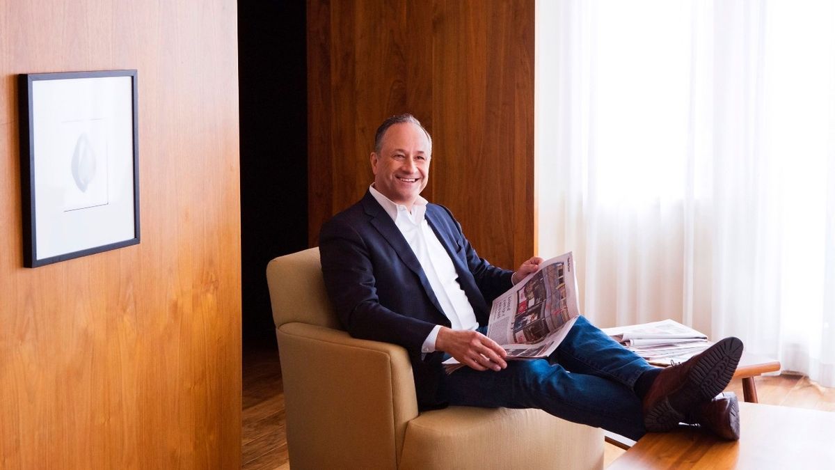 Doug Emhoff on Kamala Harris, In His Own Words | Marie Claire