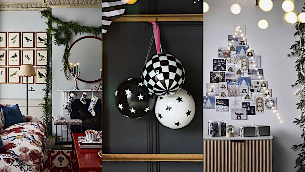 Christmas wall decor: 20 fabulous festive flourishes | Homes and Gardens