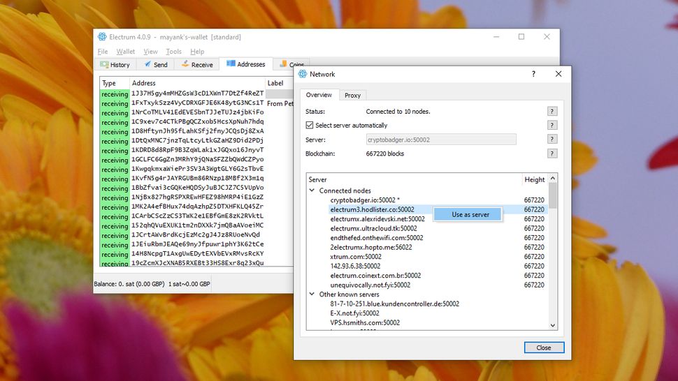 Electrum cryptocurrency wallet review | TechRadar