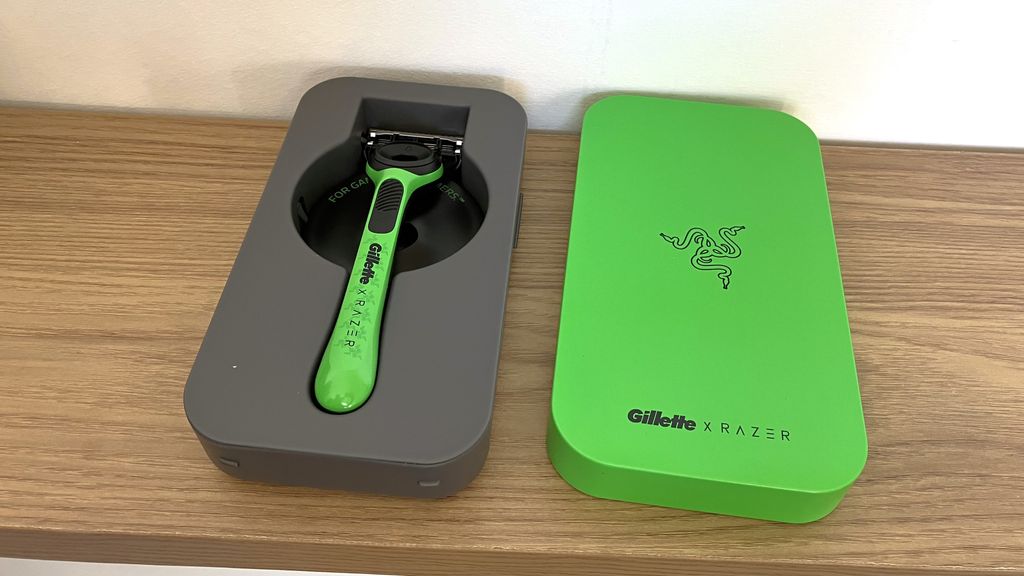 I bought the Razer Gillette Labs razor, and I'm actually impressed ...
