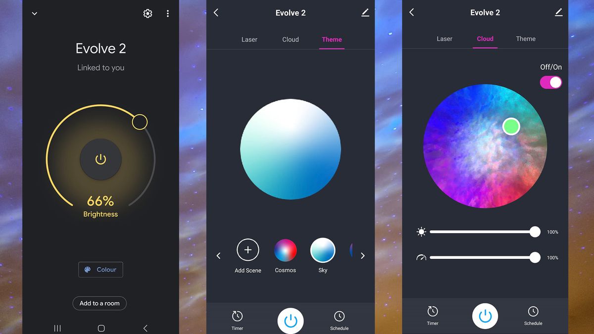 BlissLights Sky Lite Evolve Galaxy Star Projector review | Space