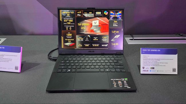 Asus adds the RTX 5060 to its gaming laptop lineup, tweaks TUF A14 with ...
