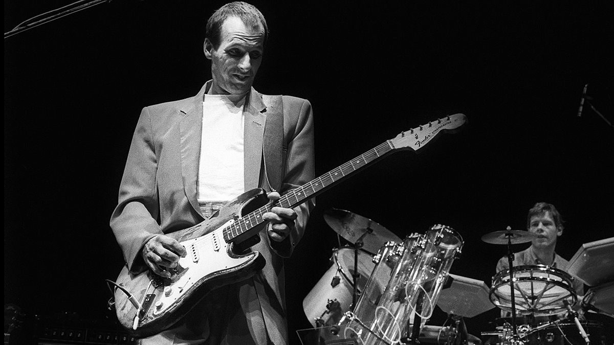 Adrian Belew DIY aged his Strat with a screwdriver, spray paint & motor ...