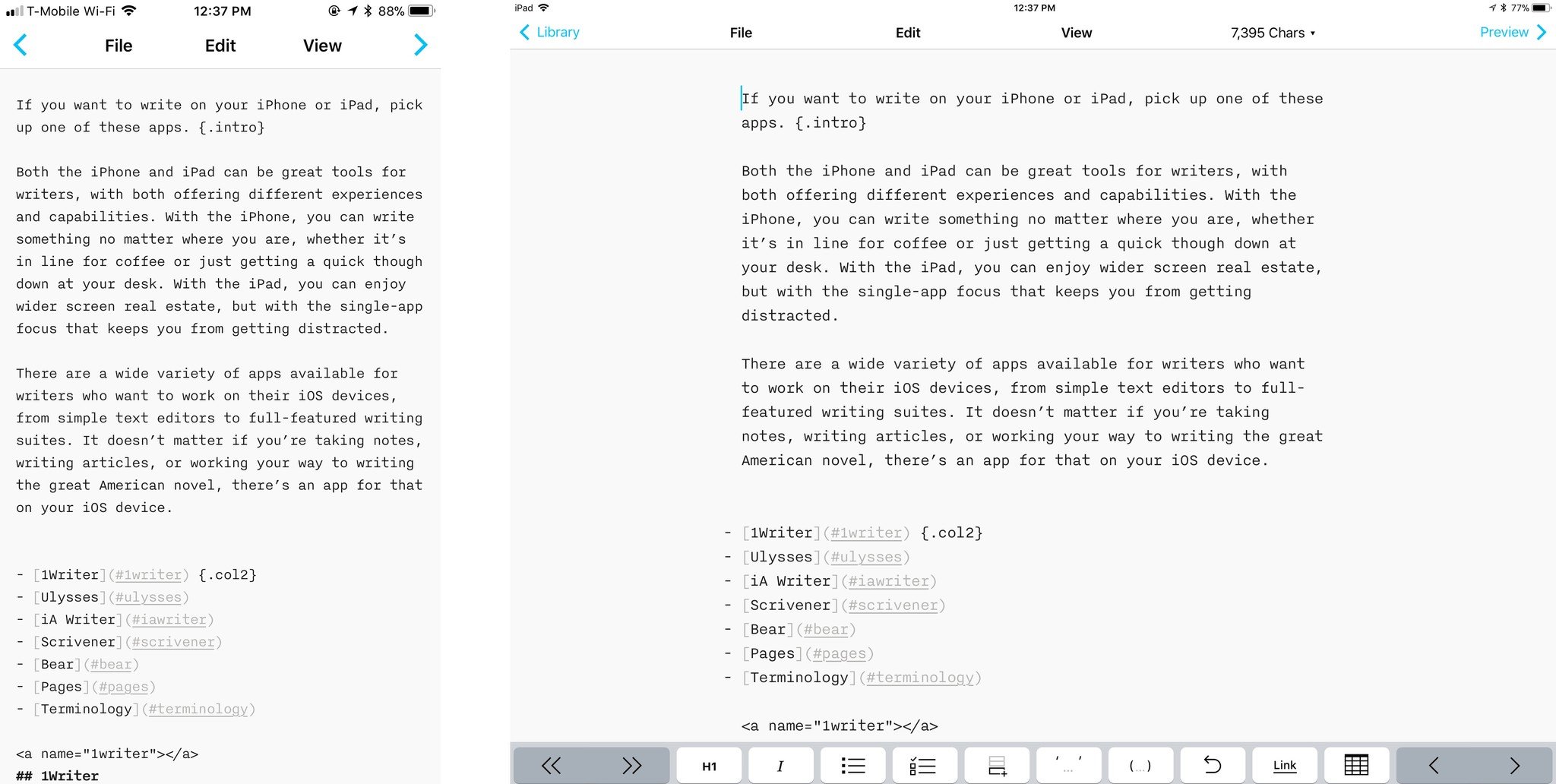Best writing apps for iPhone and iPad 2023 | iMore