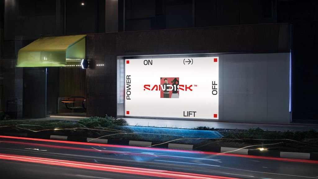 The new Sandisk logo follows a controversial recent design trend ...