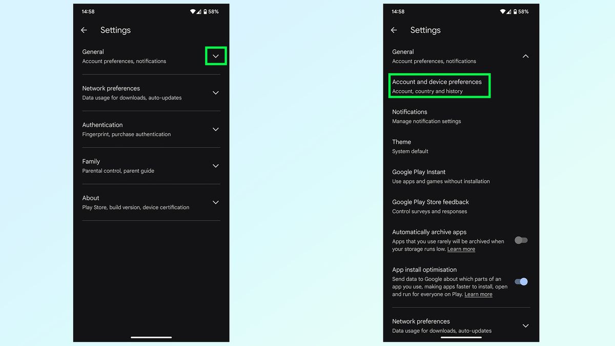 How to change your country on Google Play Store | Tom's Guide