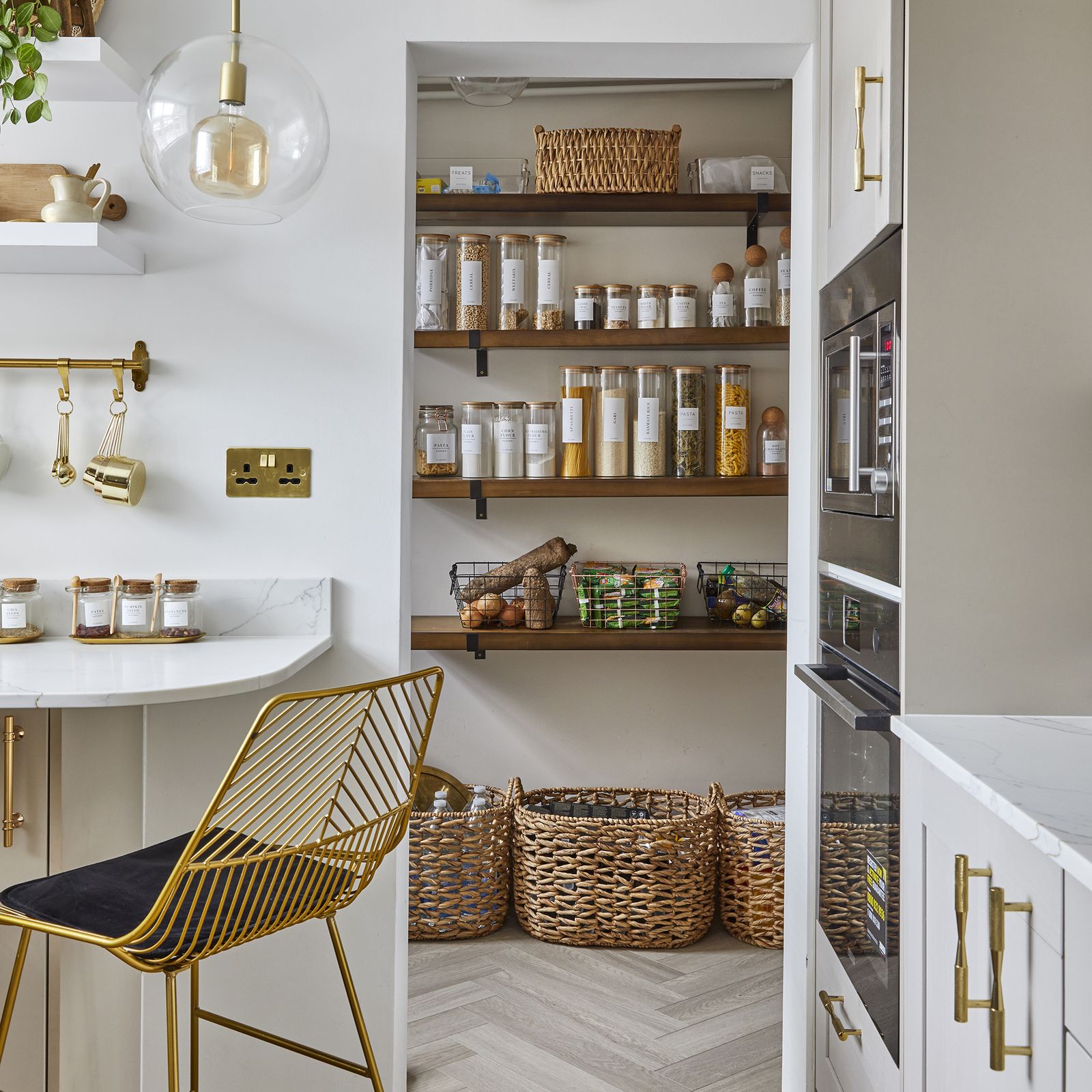 Kitchen storage trends 2024 - from open pantries to rails | Ideal Home