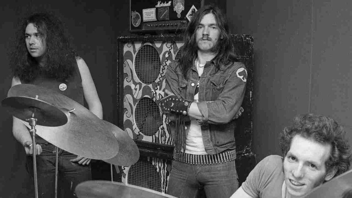 “Lemmy was standing at the door. He gave me a bullet belt and a leather ...