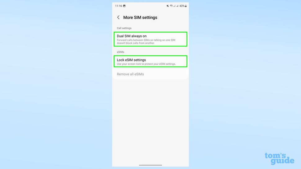 How to use dual SIMs on Samsung Galaxy S23 | Tom's Guide