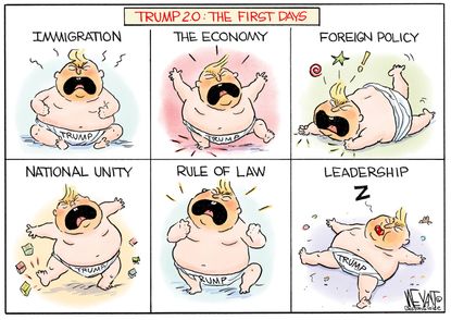 Today's political cartoons - February 5, 2025 | The Week