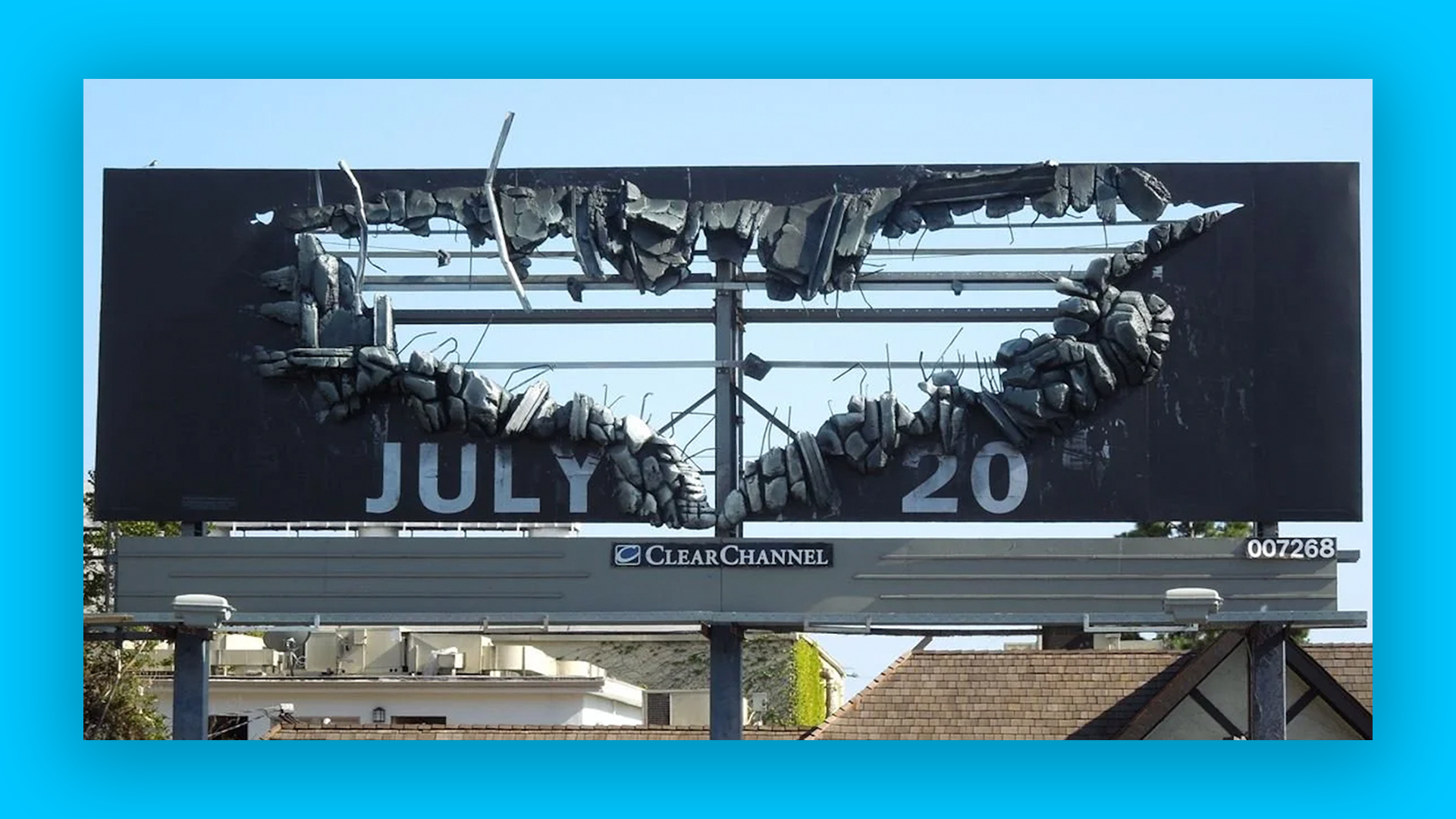 Brilliant Batman billboard drives the internet bananas | Creative Bloq