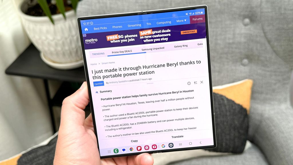 Samsung Galaxy Z Fold 6 review: Buy or skip? | Tom's Guide