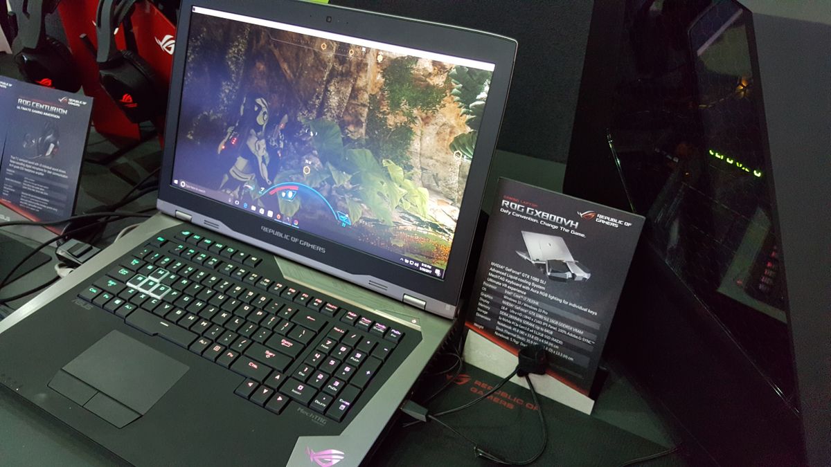 Asus's monstrous liquid cooled laptop now overclocks to 4.4GHz with ...