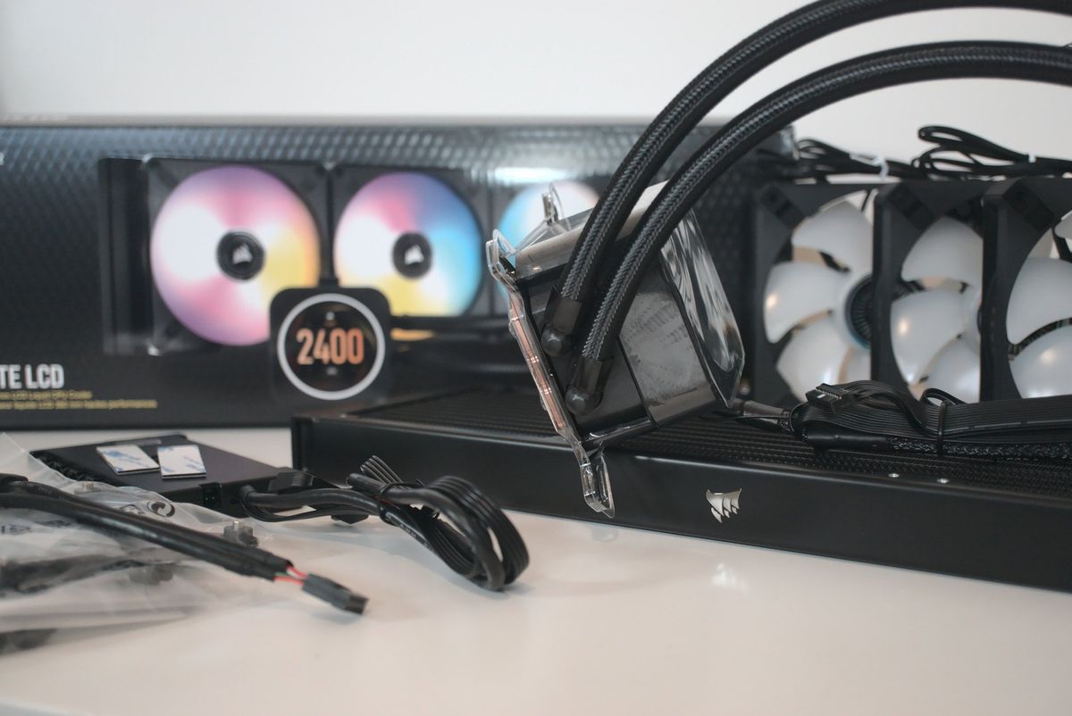 Corsair H150i Elite LCD review: Excellent cooling performance with a ...