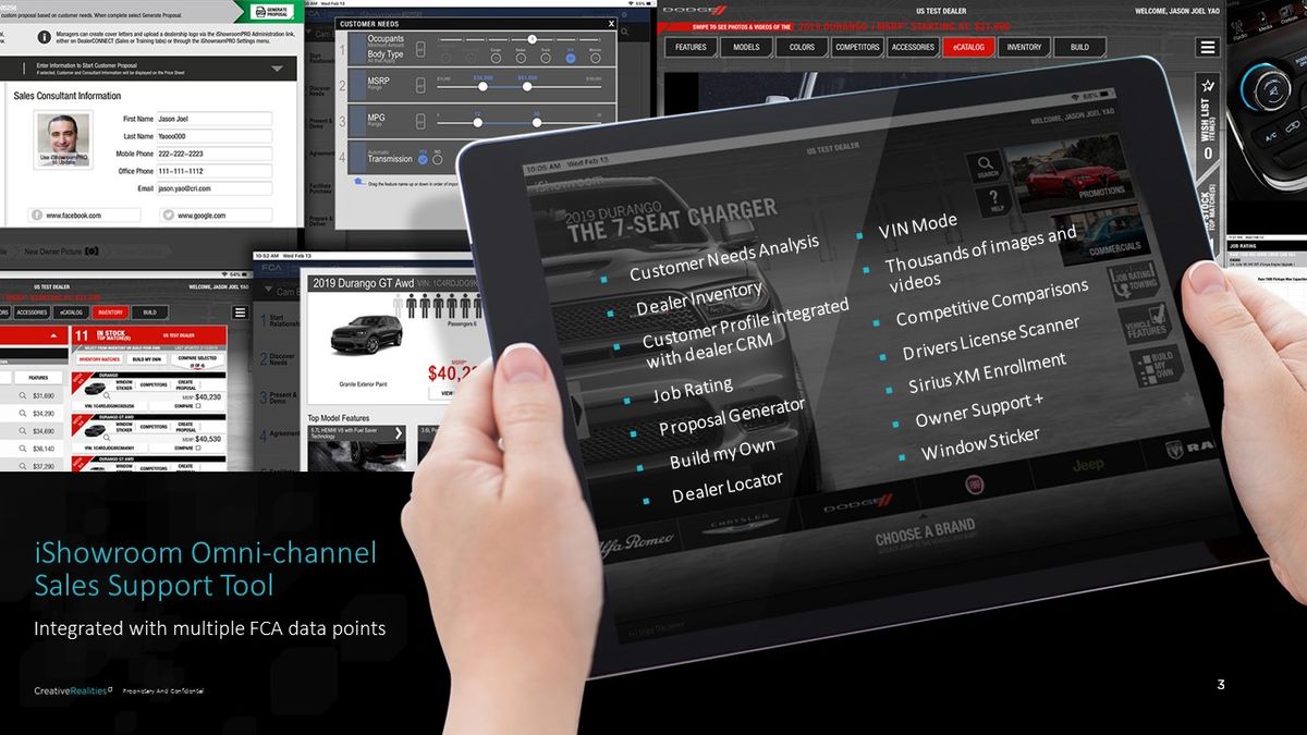 iShowroom Experience Showcases Technology Innovation in Car Dealership ...