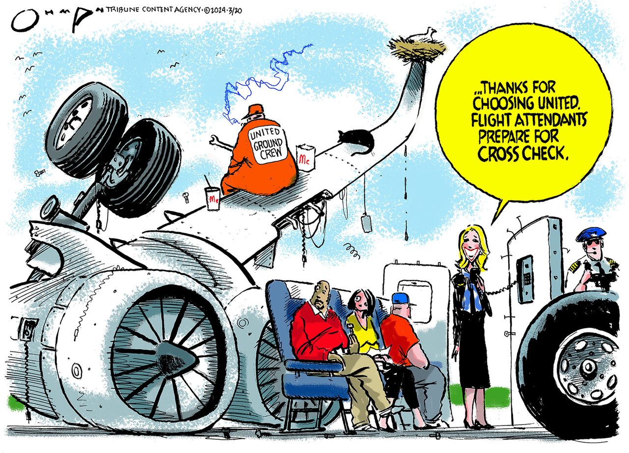 5 high-flying cartoons about aircraft safety concerns | The Week