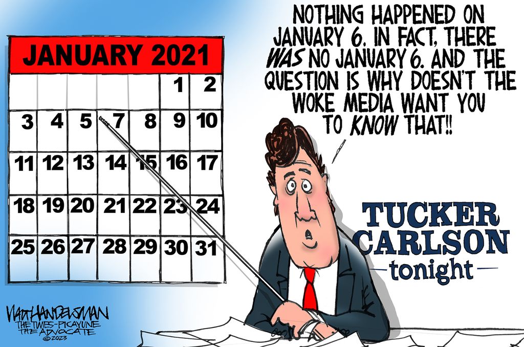 5 hilarious cartoons about Tucker Carlson's bad week | The Week