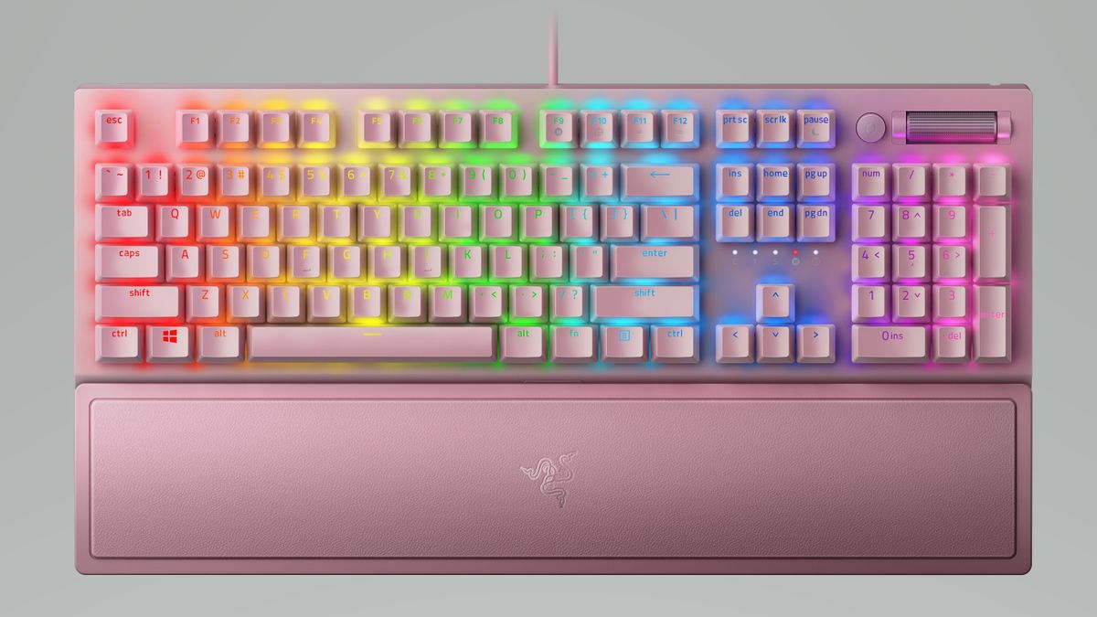 Razer BlackWidow V3 Gaming Keyboard Arrives Draped in Pink | Tom's Hardware