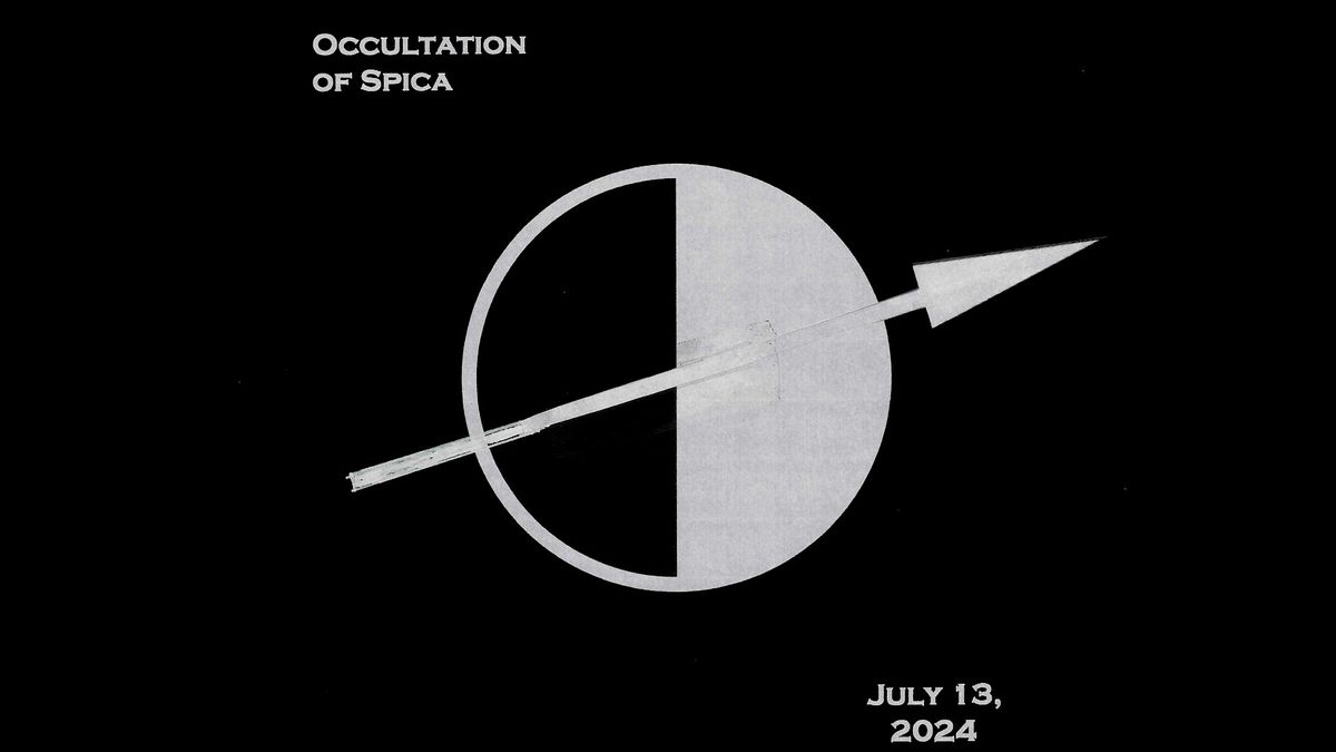 Watch the moon cover up the blue giant star Spica on July 13 | Space