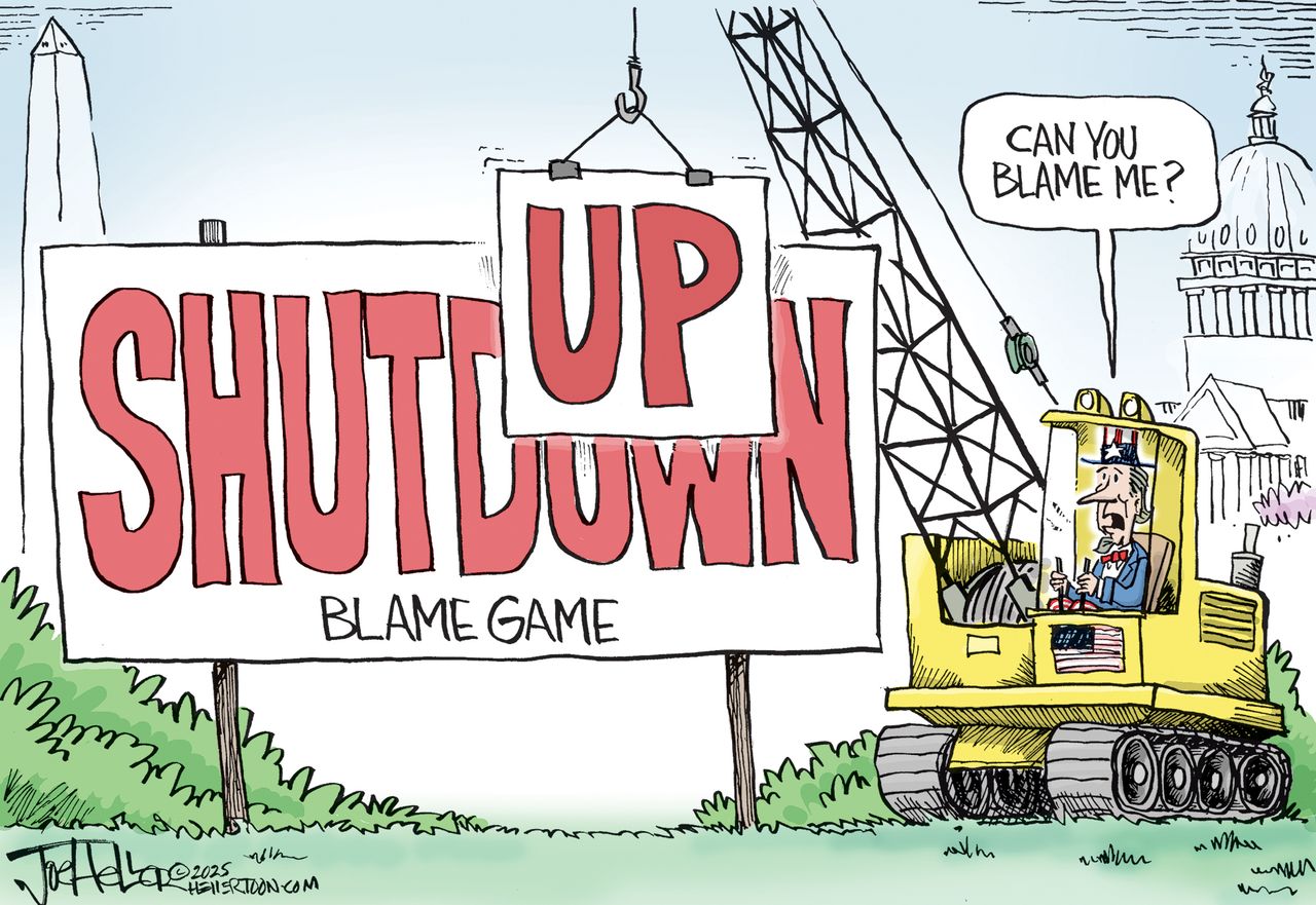 5 dramatically dysfunctional cartoons about the government shutdown ...