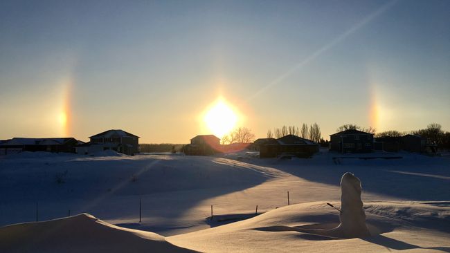 What are sundogs and how do they form? | Space