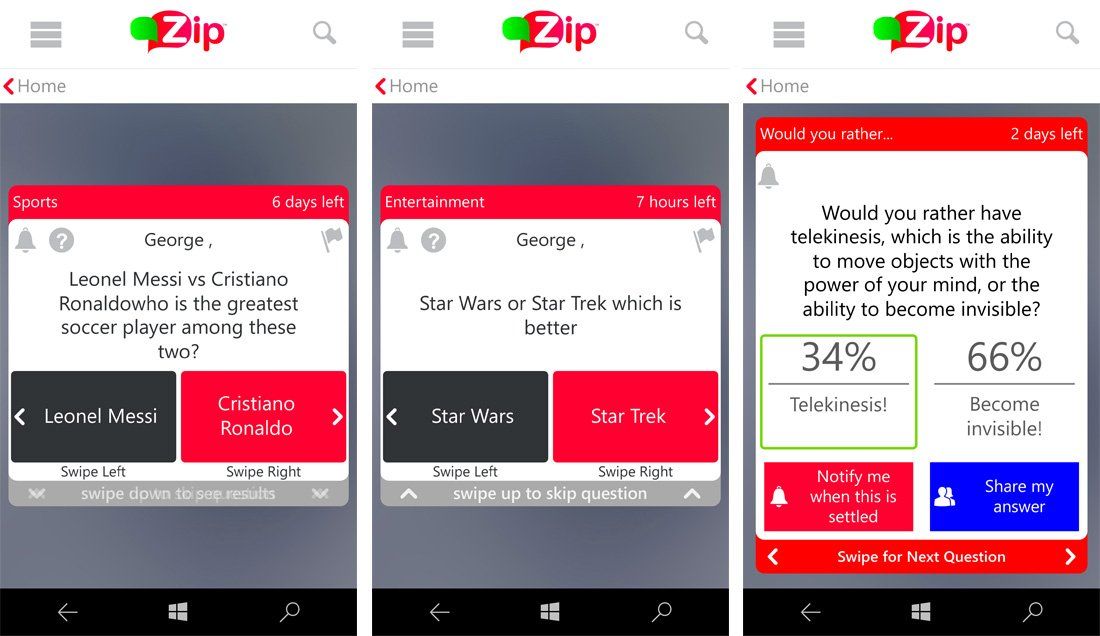 Prove your point by polling the masses with Zip | Windows Central