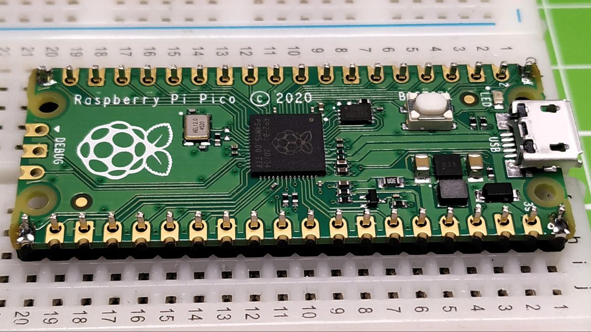 How To Solder Pins to Your Raspberry Pi Pico | Tom's Hardware