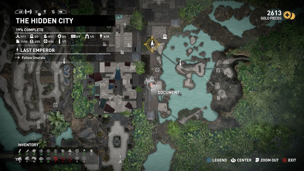 The Hidden City document locations - Complete Shadow of the Tomb Raider ...