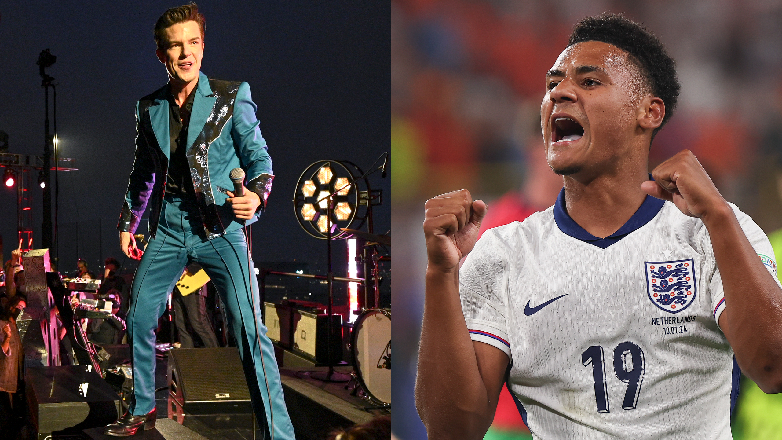 The Killers screen England’s Euros semi-final victory in the middle of ...