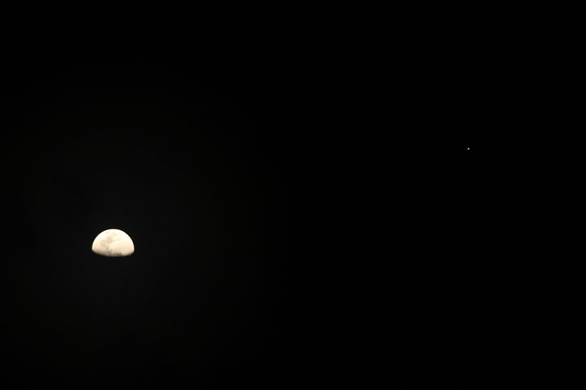 Skywatcher Photos: Jupiter & the Moon - Jan. 2 | Space