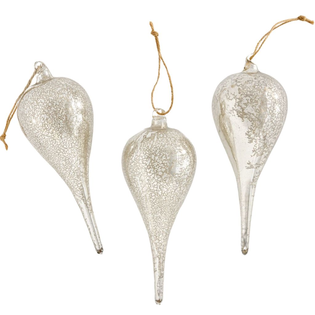 Forget Tinsel — We're Shopping Teardrop Ornaments This Year | Livingetc