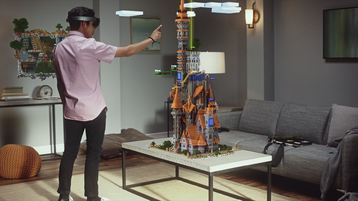 Microsoft's Project X-ray and Minecraft reveal the power of HoloLens ...