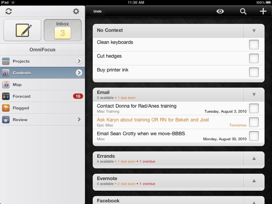 OmniFocus for iPad- app review | iMore