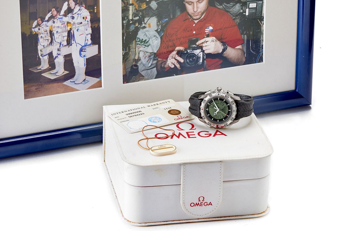 Auction Offers Cosmonaut's Omega Watch Worn on Two Space Stations | Space