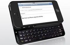 Add a QWERTY Keyboard to Your iPhone 5 with the NUU MiniKey | Laptop Mag