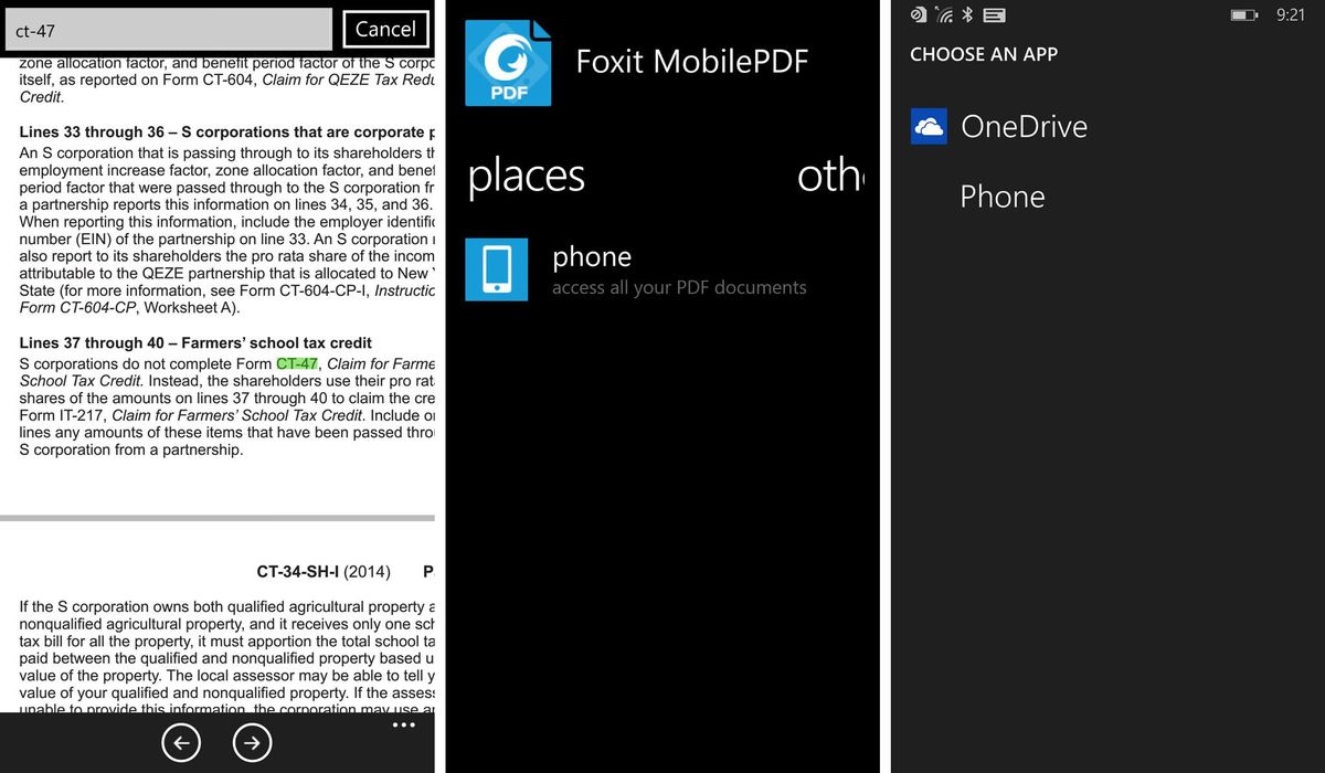 Foxit MobilePDF Reader comes to Windows and Windows Phone as a ...