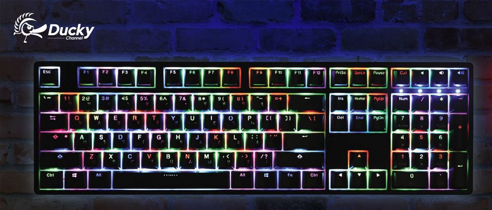 Ducky One RGB (Full Size) Keyboard Lands With PBT, Doubleshot Keycaps ...