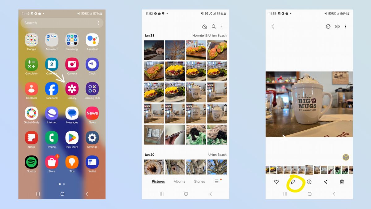I edited these photos with the Galaxy S24's Generative Edit — and they ...