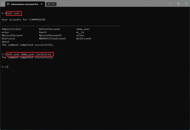 How to disable an account on Windows 11 | Windows Central