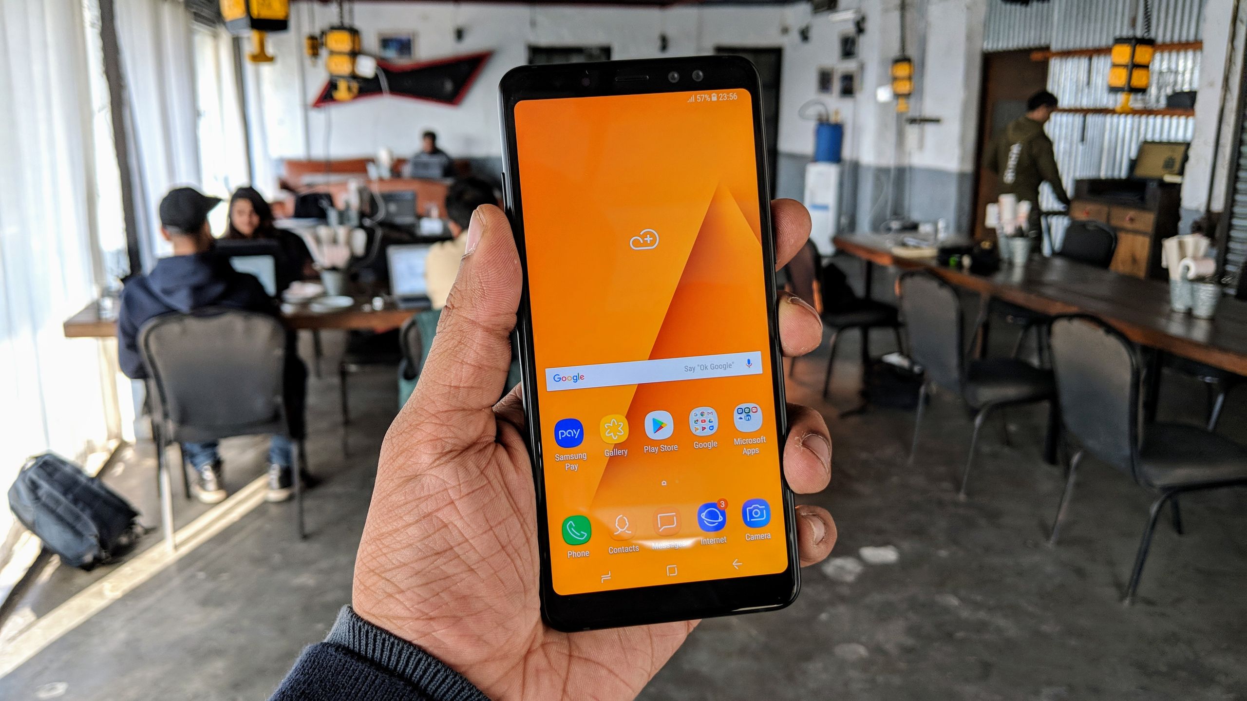 Samsung Galaxy A8+ (2018) launched in India with dual selfie cameras ...