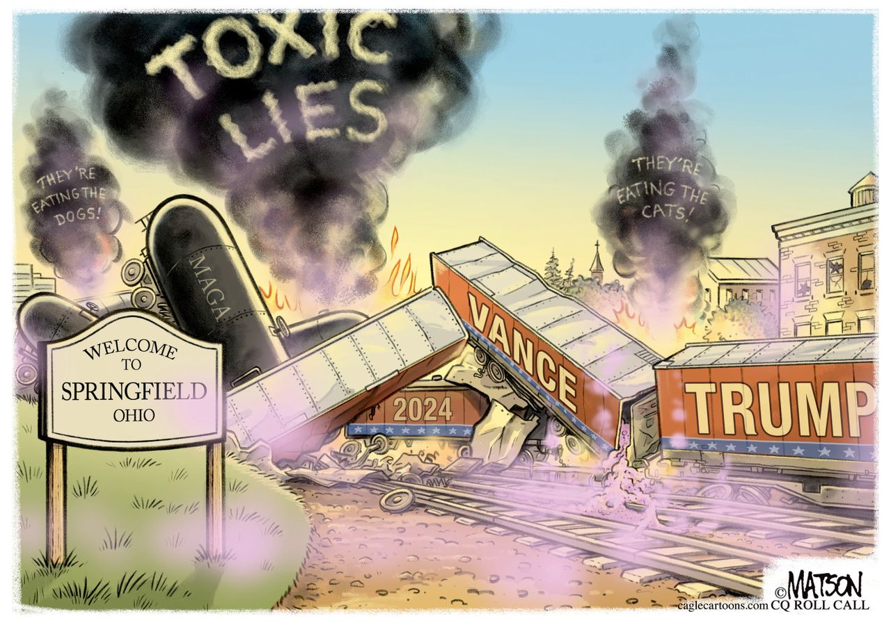 Today's political cartoons - September 21, 2024 | The Week