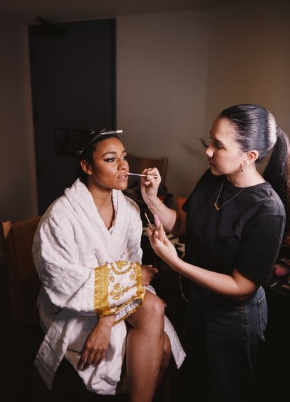 The Making of Ariana DeBose's Custom Versace Gown at the Oscars | Marie ...