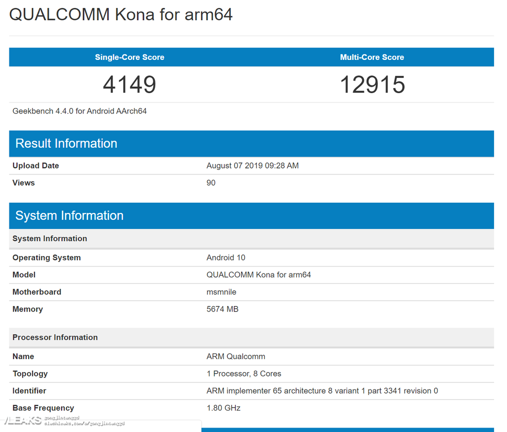 Next-gen Qualcomm Snapdragon 865 benchmarks leak via Geekbench | TechRadar