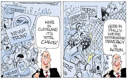 7 hilarious political cartoons inspired by the Democratic National ...