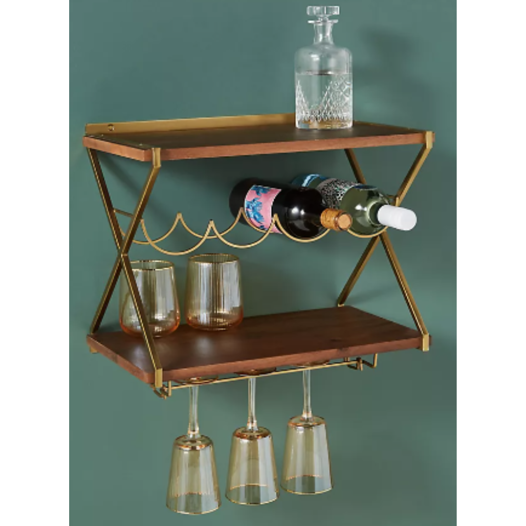 This Viral $48 Floating Wine Rack is Absolutely Genius | Livingetc