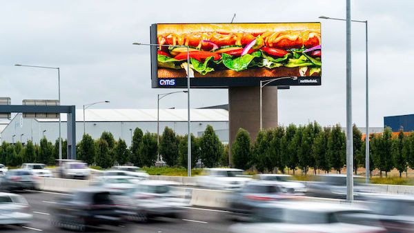 Subway drops its logo in bold new billboard | Creative Bloq